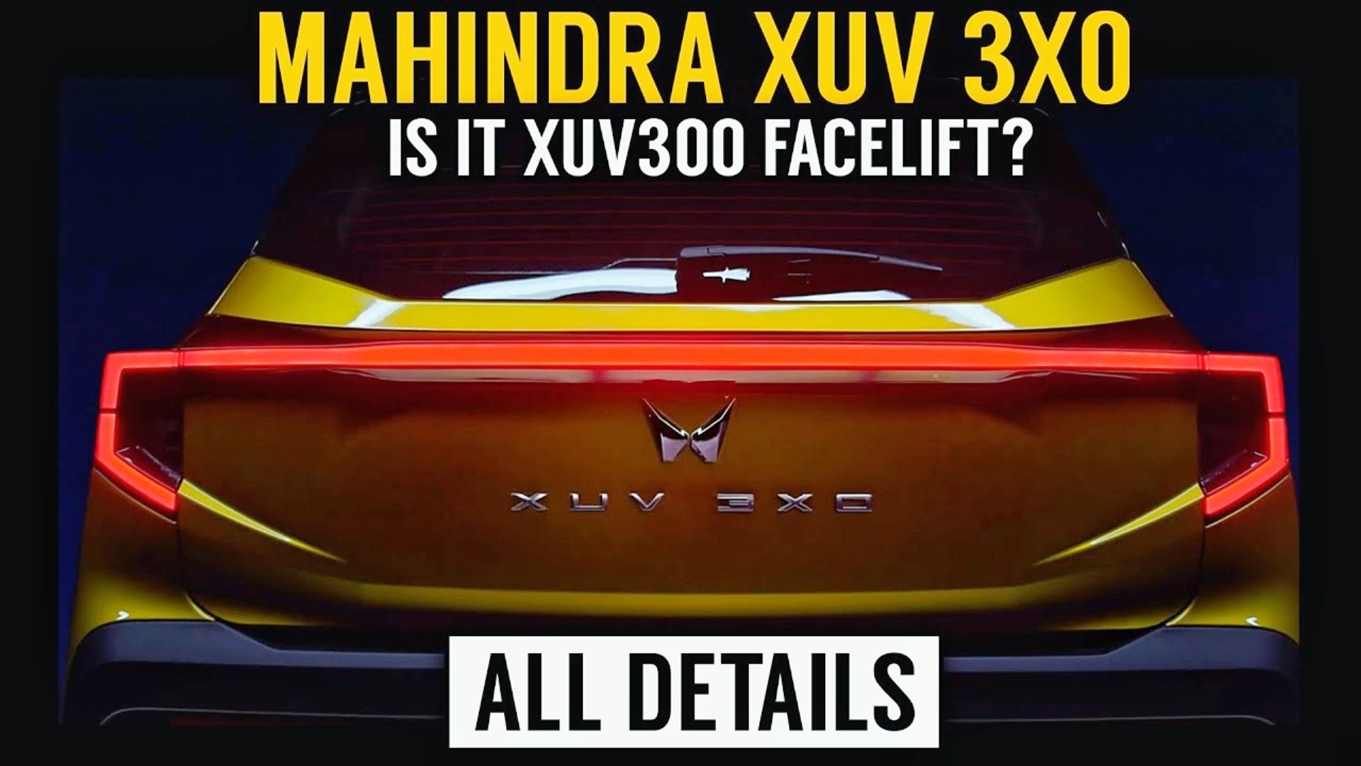 Mahindra XUV3XO (XUV300) Facelift Launch | Price, Interior, Engine Full ...